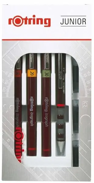 Rotring Rapido Junior Set 0.2+0.3+0.5 mm