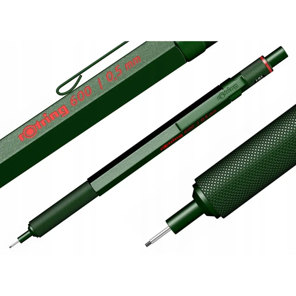 Rotring 600 Mekanik Kurşun Kalem 0.5 mm YEŞİL