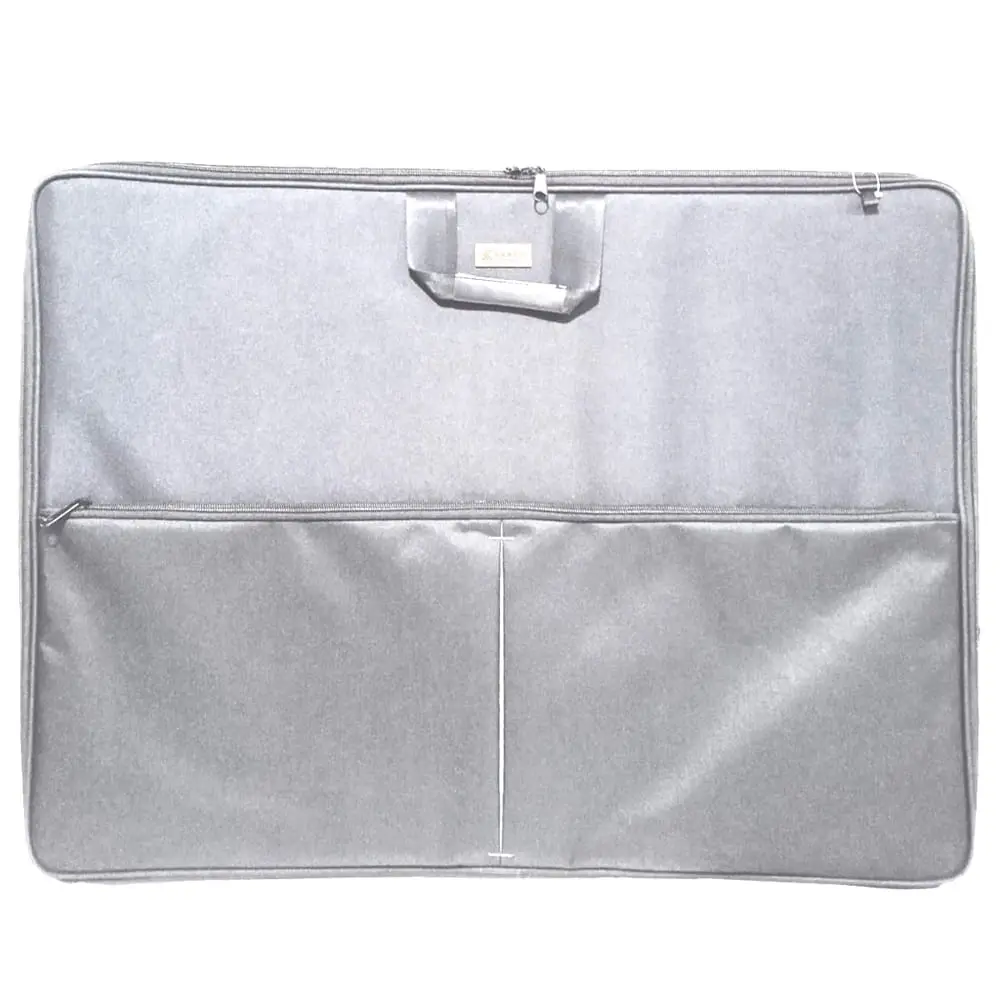 Skaer Apex Kumaş Proje Çantası Körüklü XL 55x75 cm GRİ